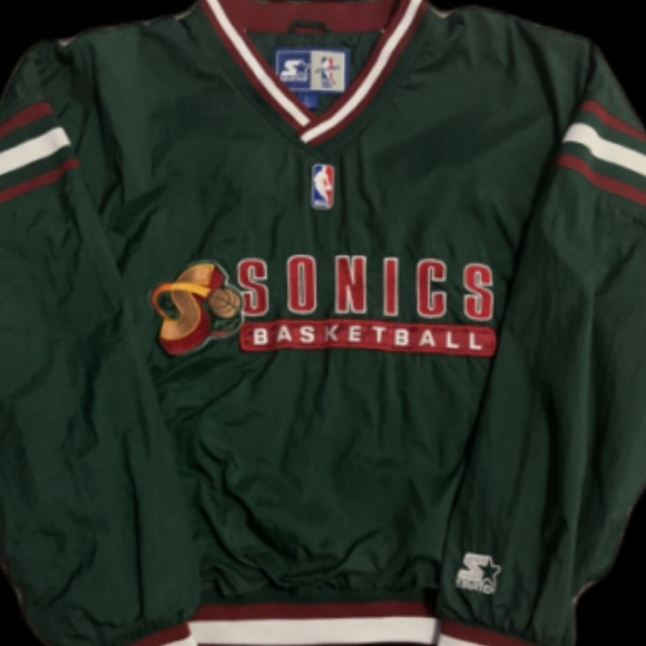 STARTER | Jackets & Coats | Vintage Seattle Supersonics Starter Jacket ...
